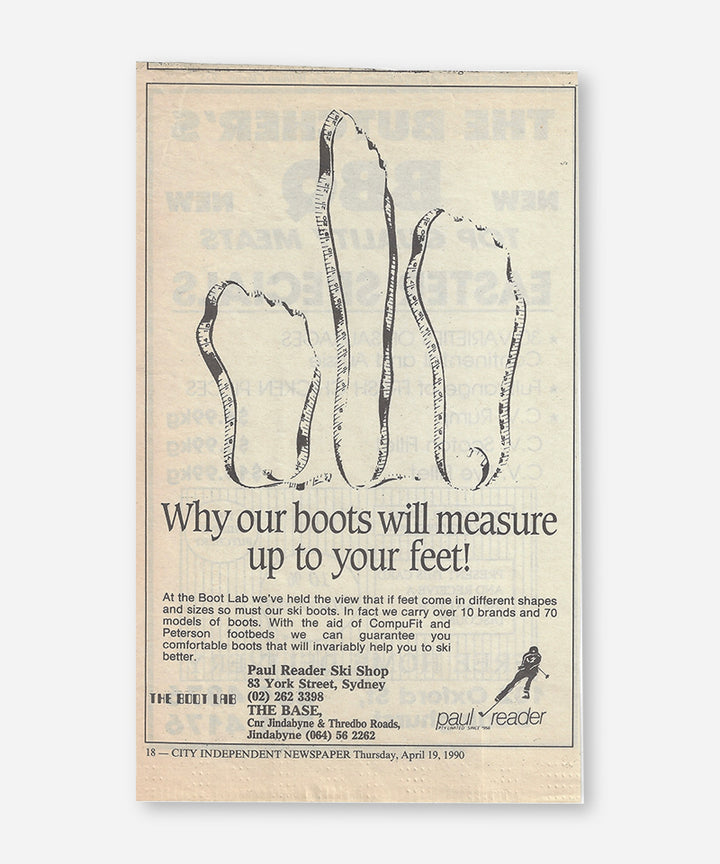 Boot Fitting – Paul Reader Snow Sports